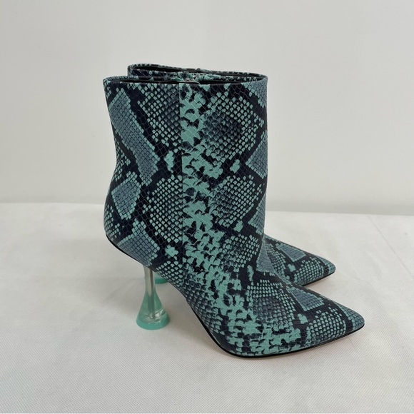 Gianni Bini | Shoes | Gianni Bini Fawlie Snake Print Leather Clear ...